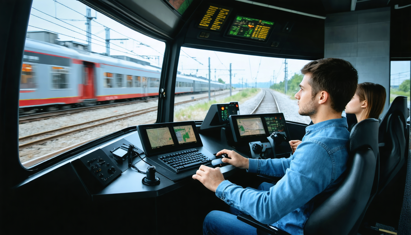 Changer de voie à 40 ans : Devenir conducteur de train, mode d'emploi